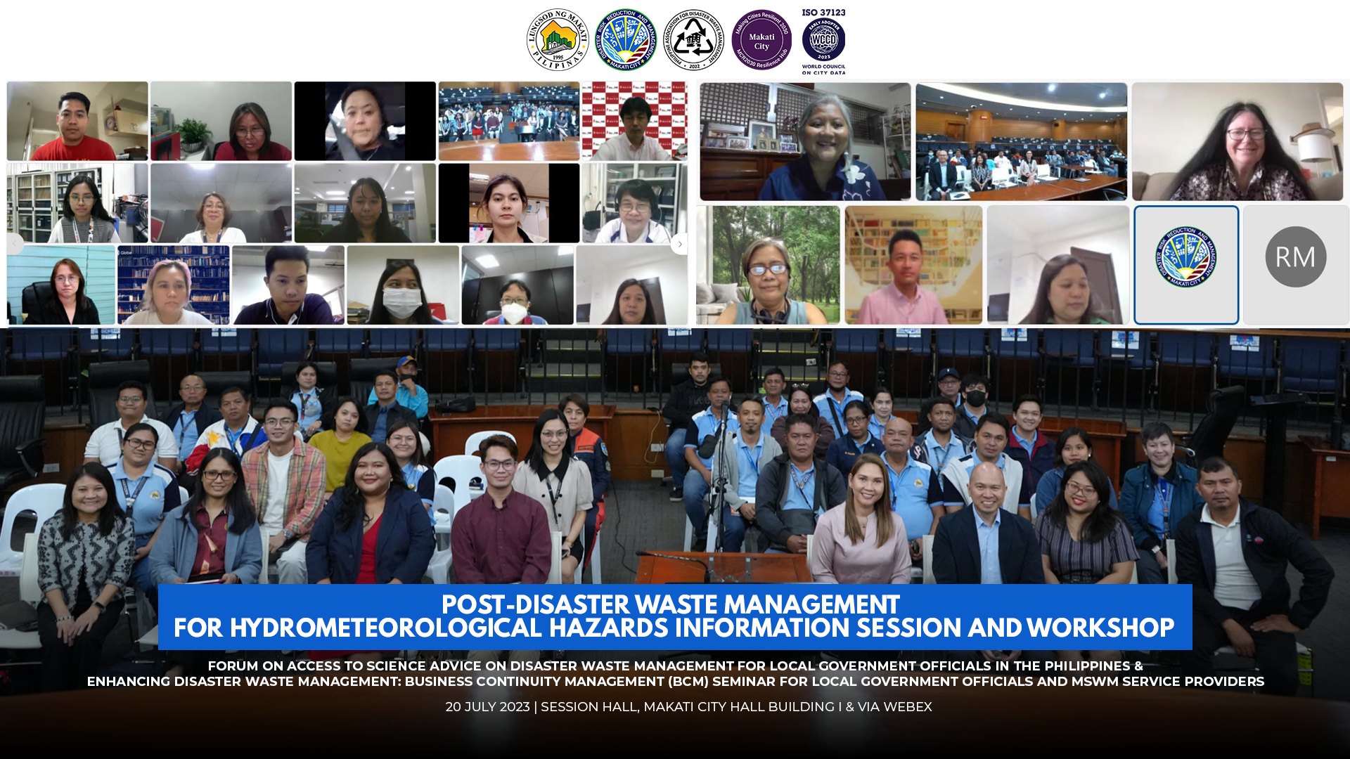 Forum on Access to Science Advice on Disaster Waste Management for ...